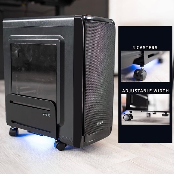 Vivo | Office | Vivo Cpu Steel Rolling Stand Wide Adjustable Mobile ...